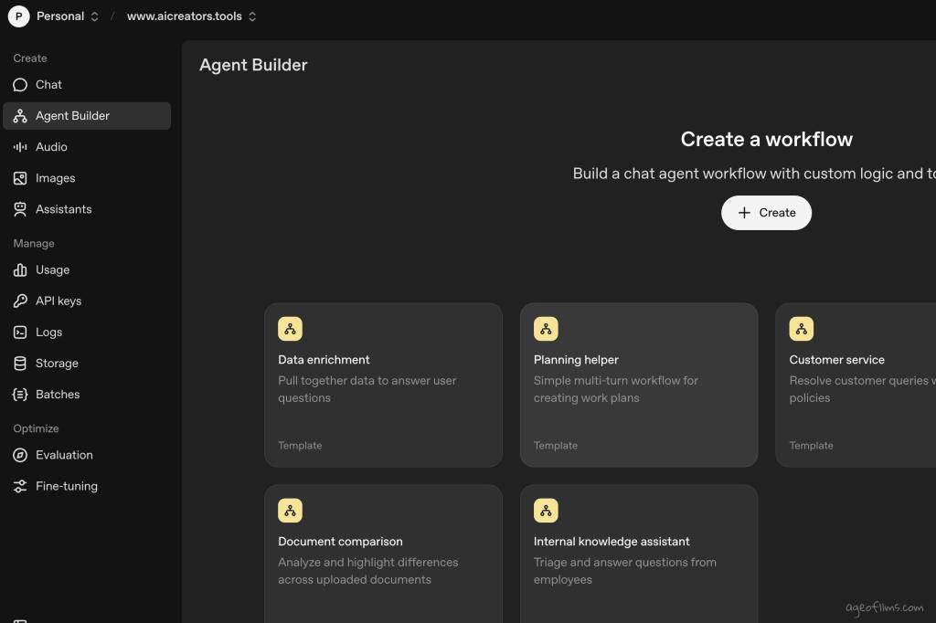 OpenAI Agent Builder Drops: Easy Agent Workflows Are Here but They Ain’t Magic | ageofllms.com